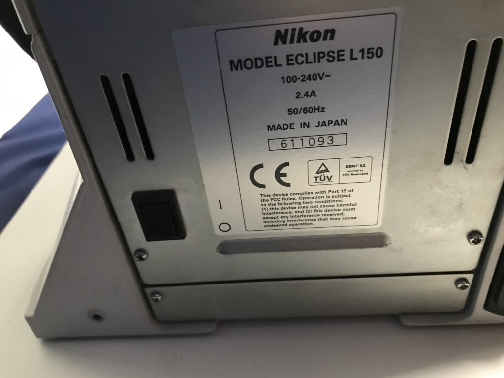 ニコン(NIKON)/ ECLIPSE L150/顕微鏡 | 中古機器